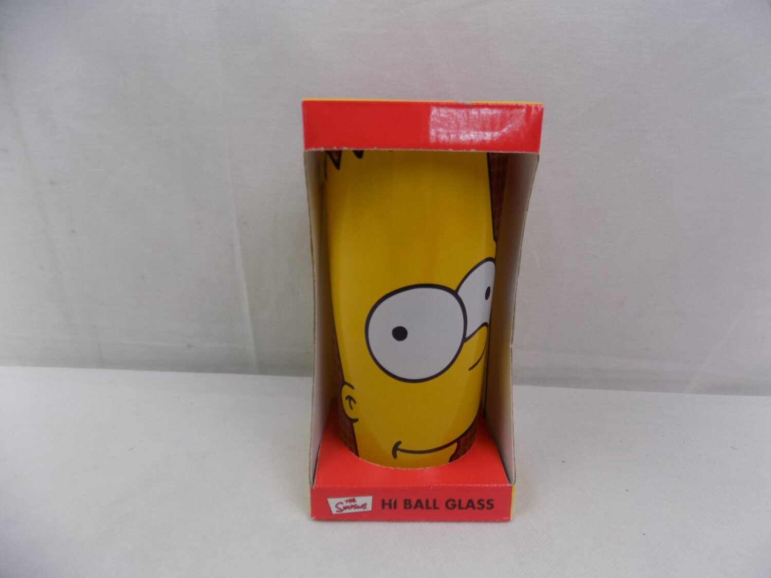 Brand New The Simpsons Hi Ball Glass Bart Simpson Drink Cup 6 ...