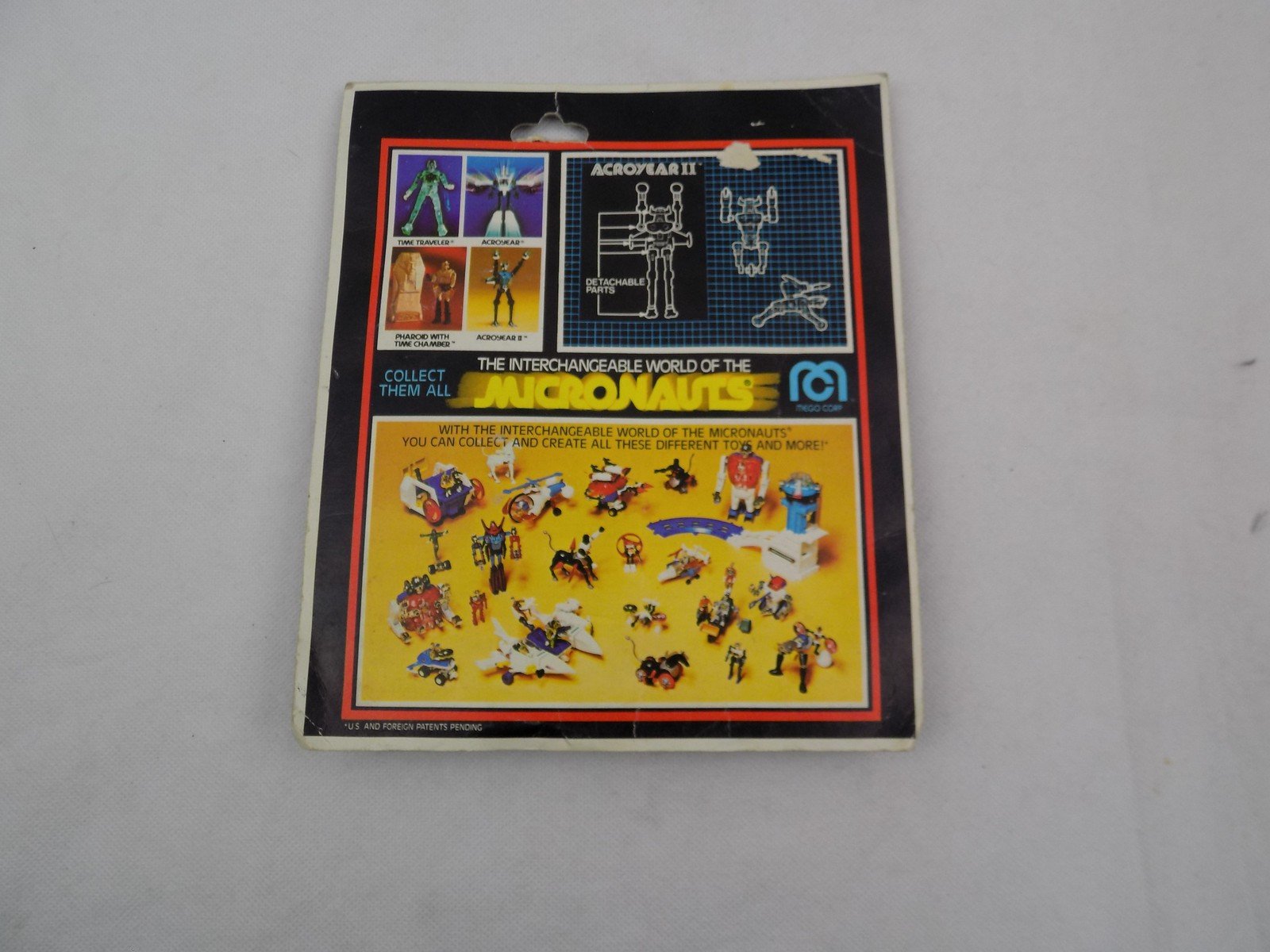 Sealed Mego Micronauts Acroyear II 2 Blue 1977 - Starboard Games