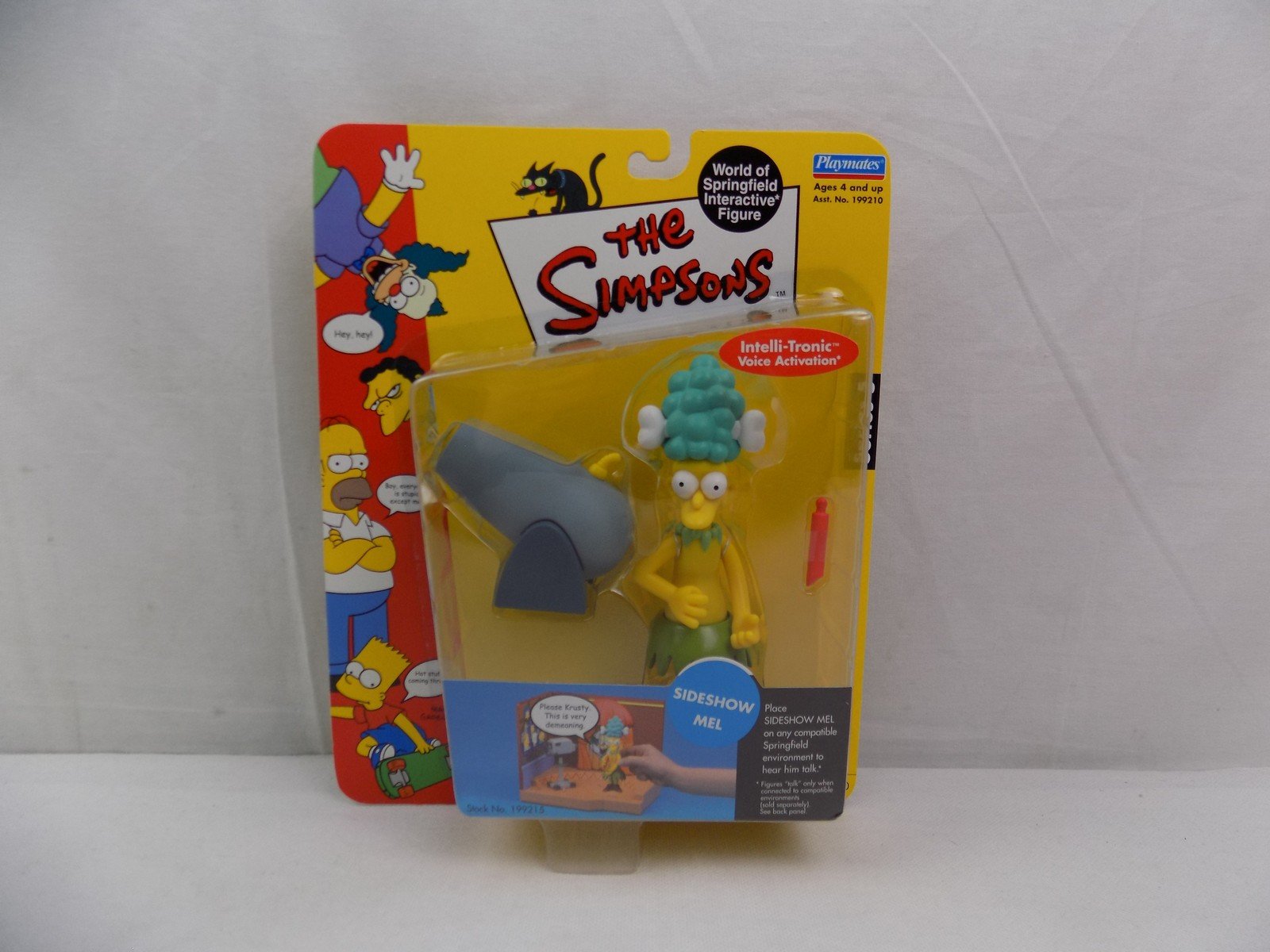 Brand New Sealed The Simpsons Sideshow Mel Playmates Action Figure ...