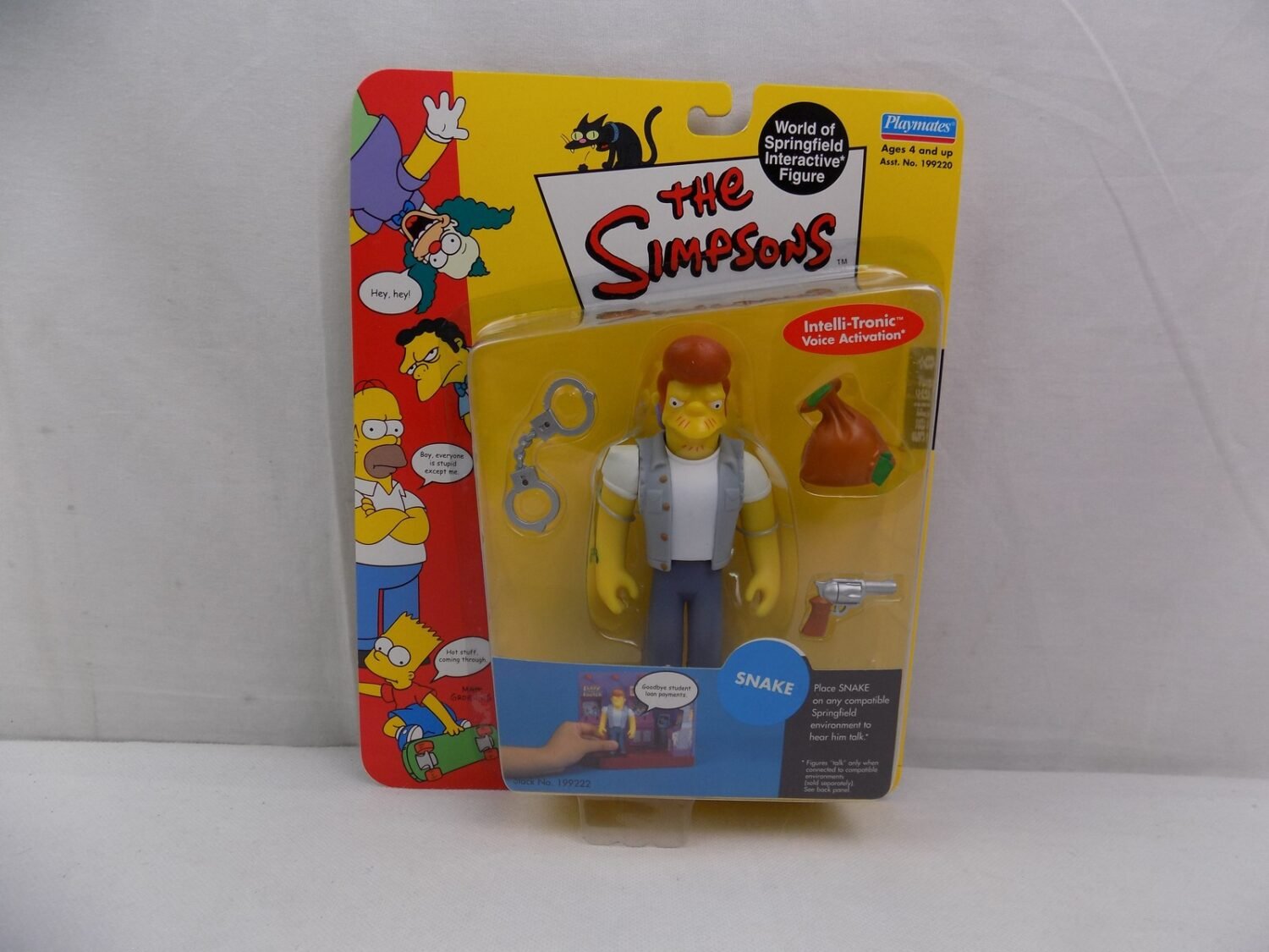 Brand New Sealed The Simpsons Snake Playmates Action Figure Figurine ...