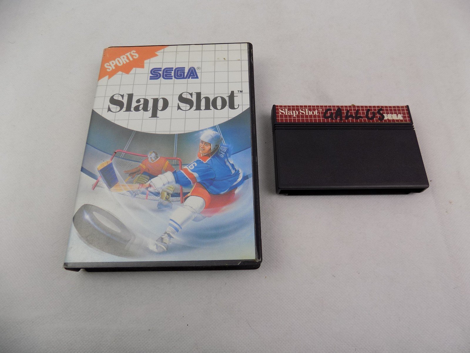 Boxed Sega Master System Slap Shot - No Manual Free Postage - Starboard ...