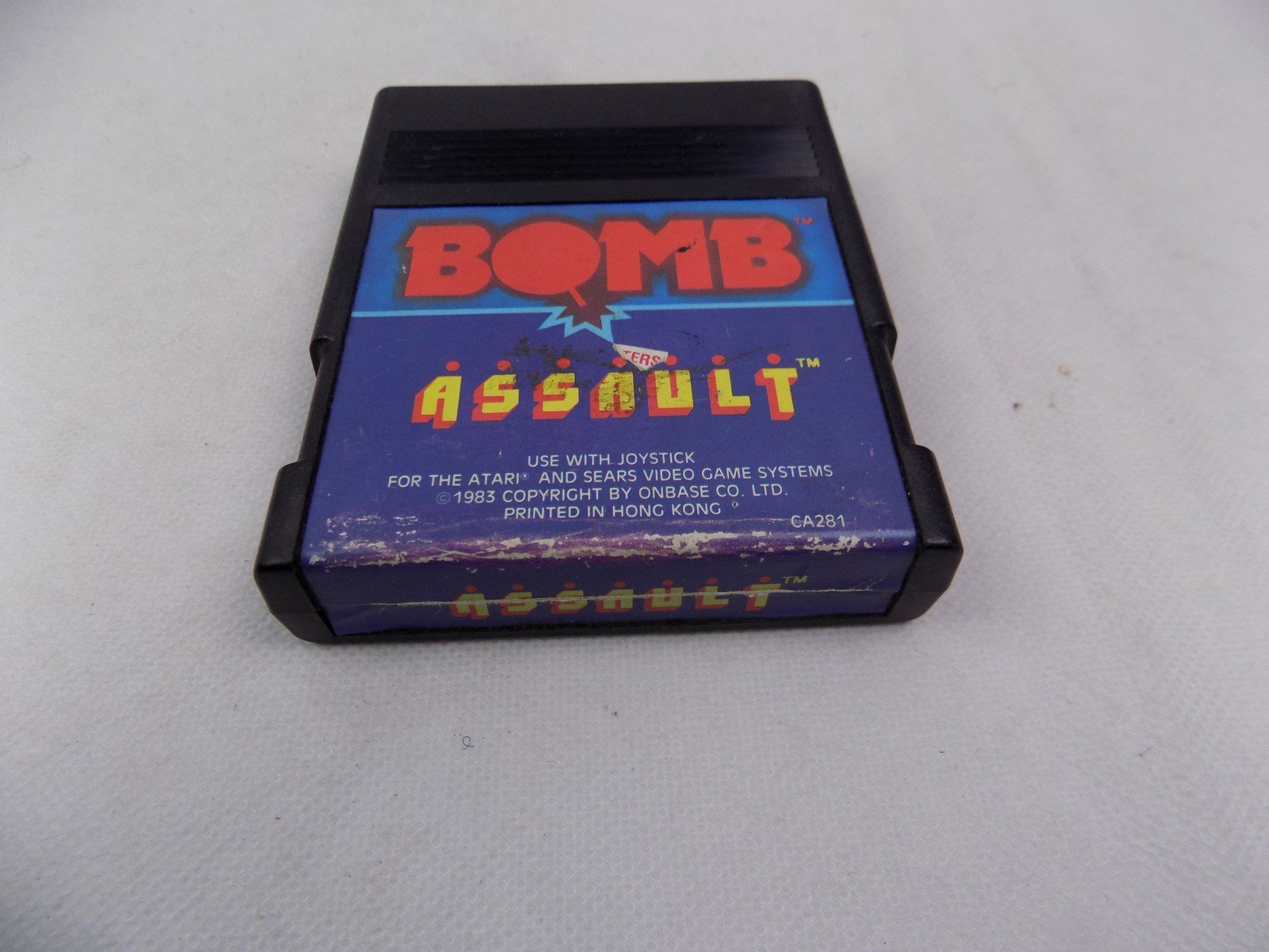 Atari 2600 Cartridge Only Bomb Assault - Starboard Games