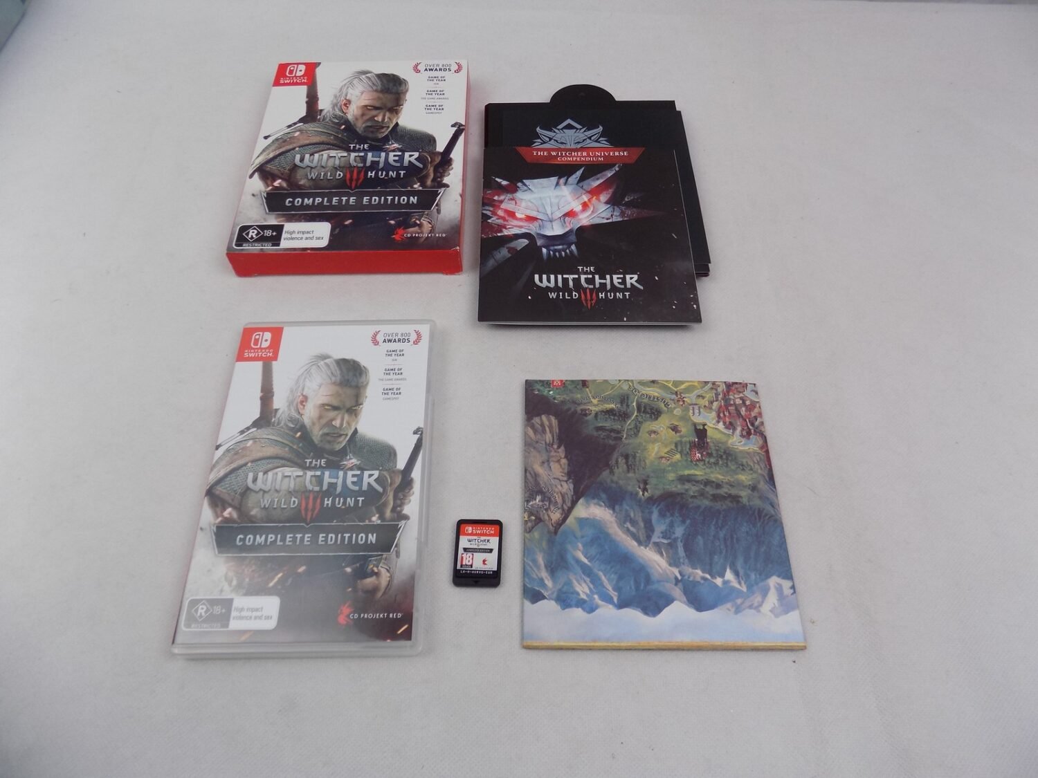 Boxed Nintendo Switch The Witcher Wild Hunt Complete Edition ...