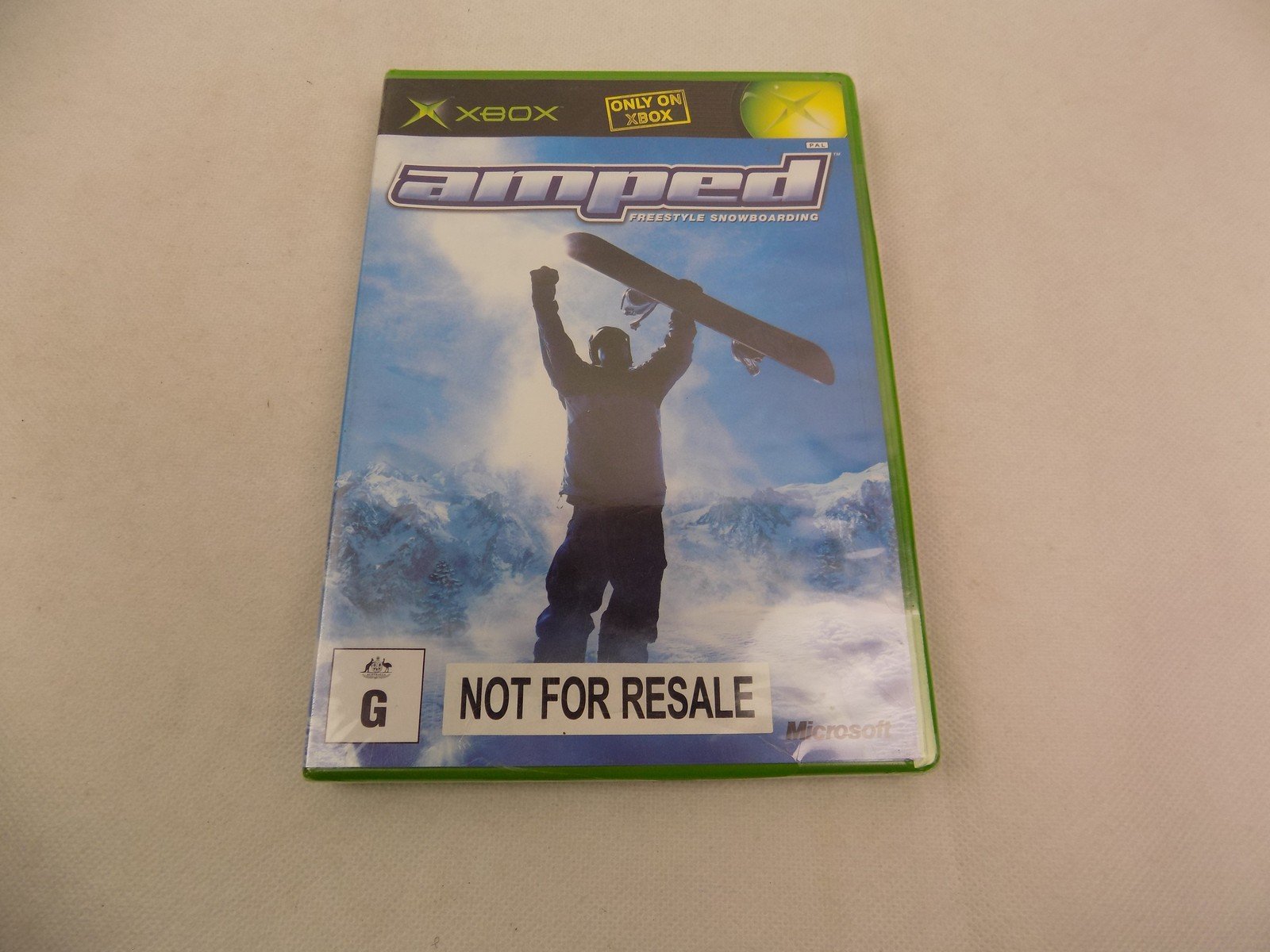 Brand New Sealed Xbox Original Amped Freestyle Snowboarding Free ...