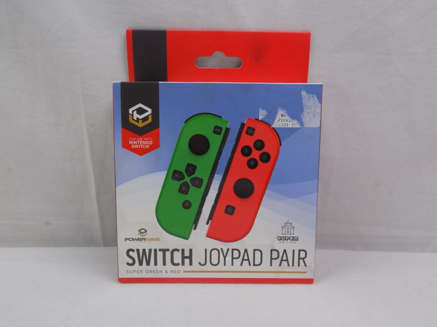 Like New Nintendo Switch Powerwave Joypad Pair Green & Red Joy Con ...