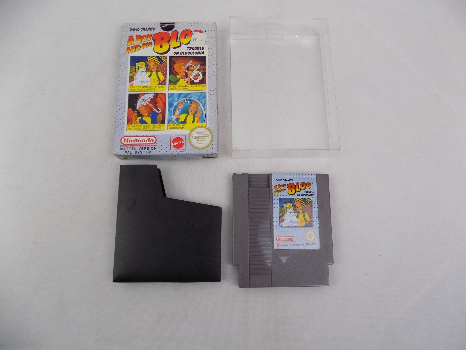 Boxed Nintendo Entertainment System NES A Boy and His Blob - No Manual ...