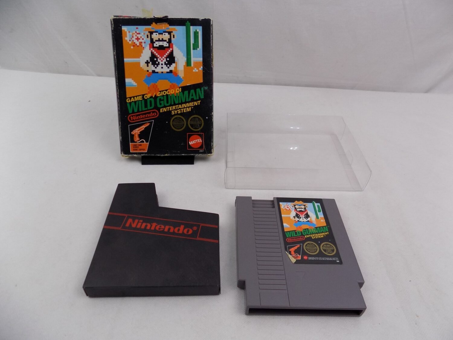 Boxed Nintendo Entertainment System NES Wild Gunman - No Manual - PAL ...