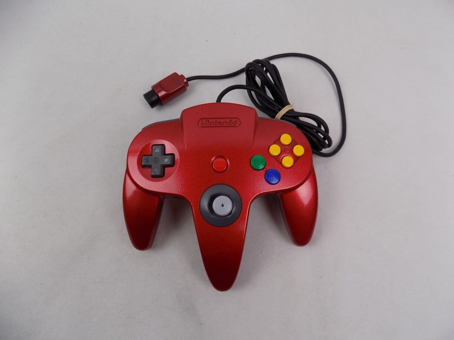 Nintendo 64 N64 Controller Custom Painted Shell Metalic Red - Starboard ...
