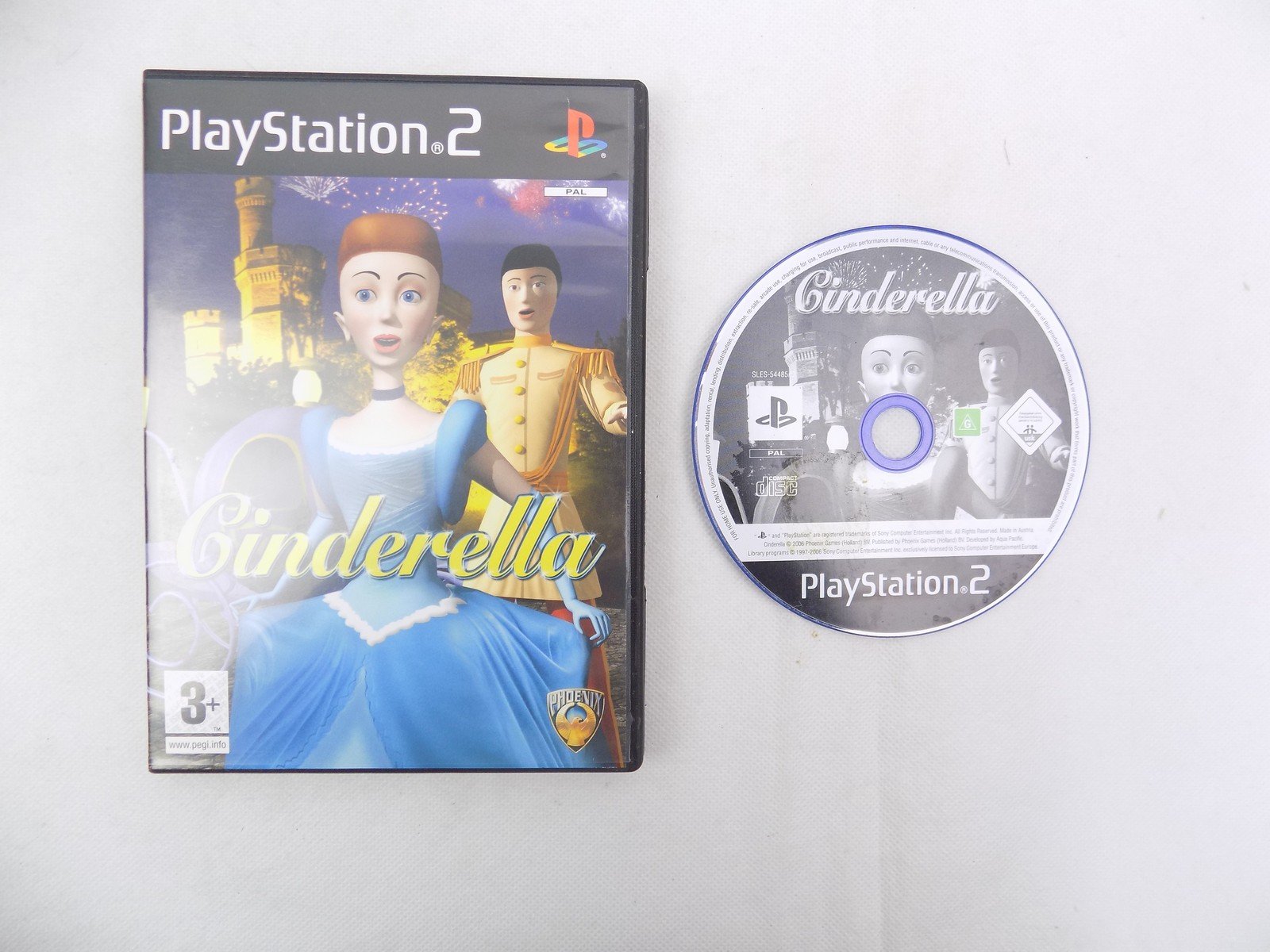 Mint Disc Playstation 2 Ps2 Cinderella - No Manual - Starboard Games