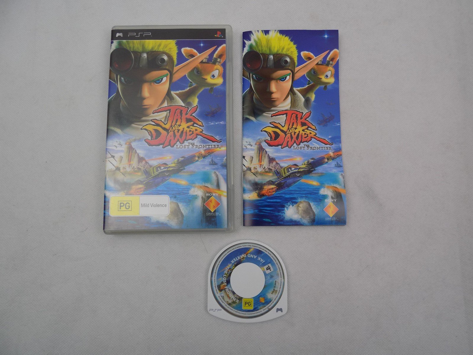 Playstation Portable PSP Jak and Daxter The Lost Frontier - Inc Manual ...