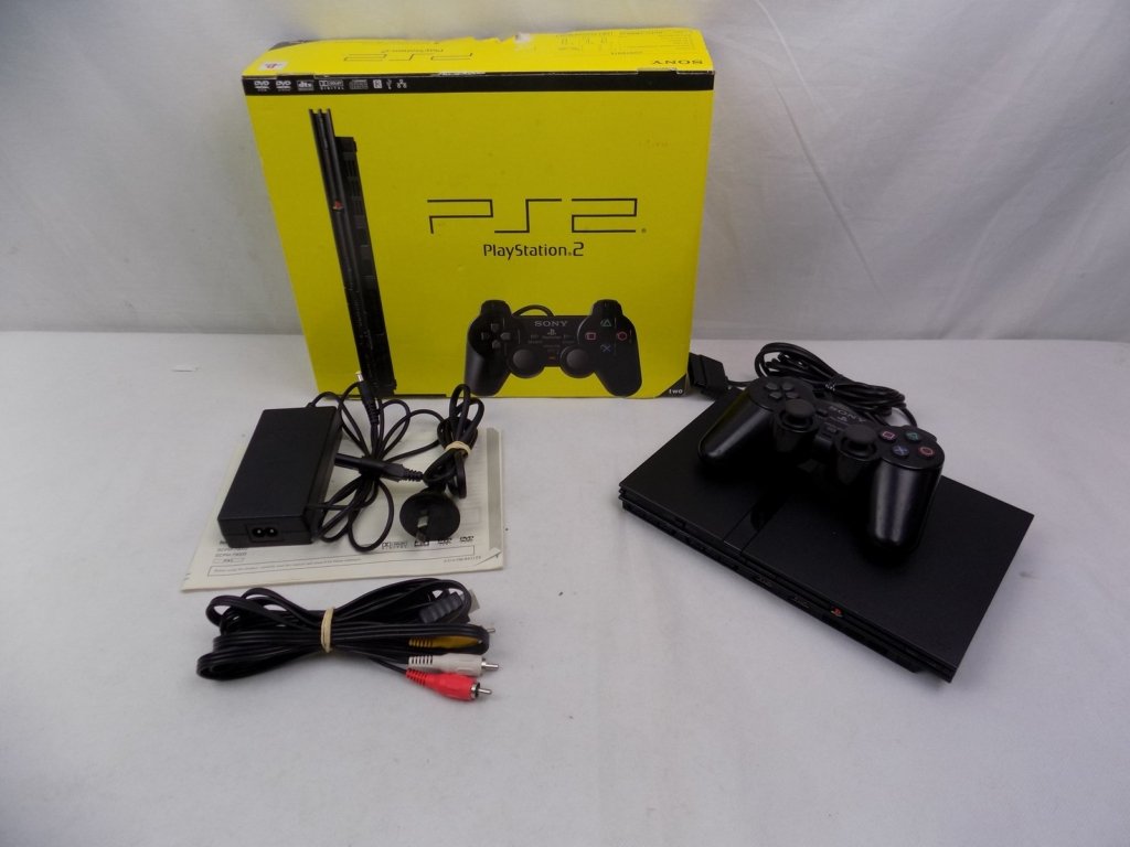 Boxed Playstation 2 Slim PS2 Console Bundle - Starboard Games