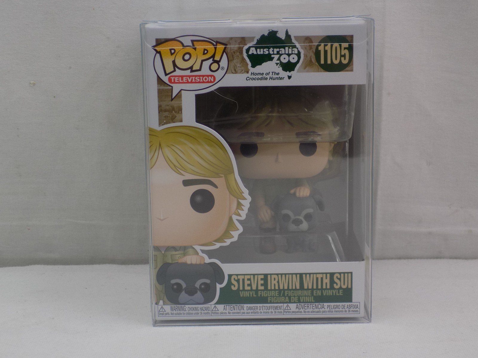 Brand New Funko Australia Zoo Steve Irwin with Sui 1105 Pop Figure ...