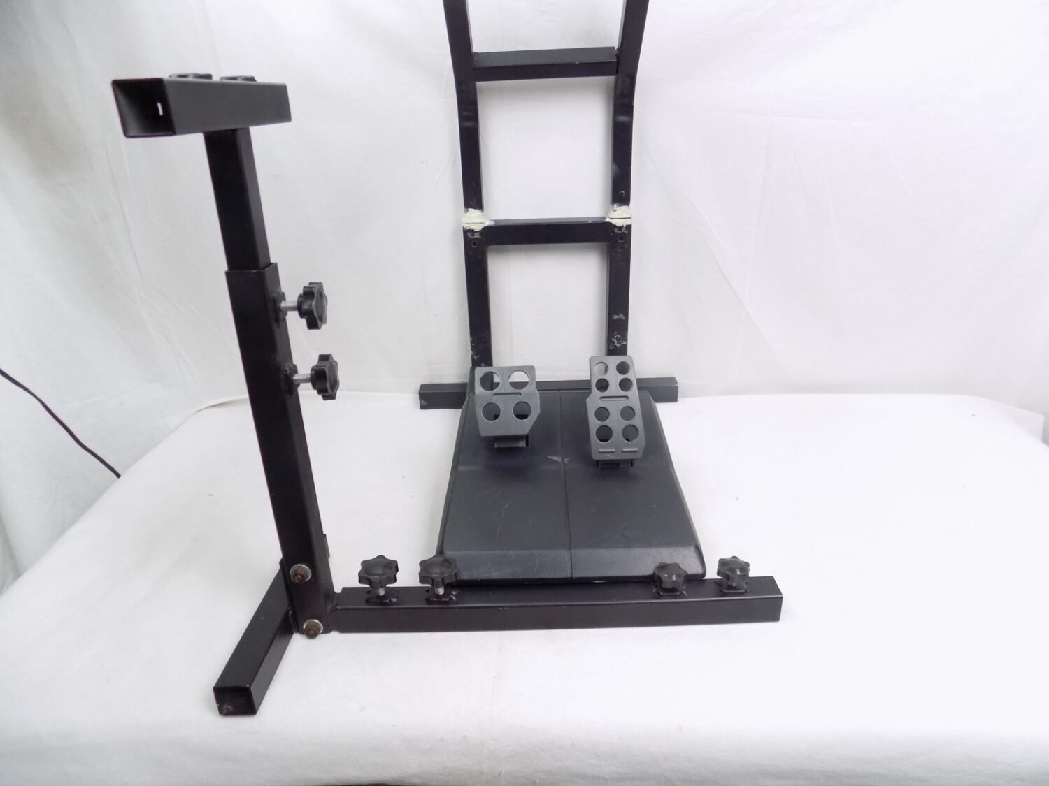 Logitech Driving Force EX Steering Wheel + Pedals - PS2 with Stand ...