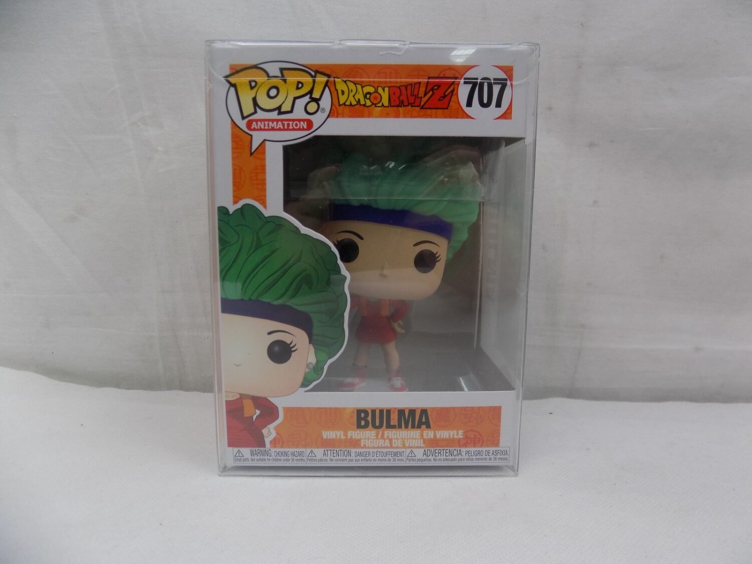 Brand New Funko Dragon Ball Z Bulma 707 Pop Figure - Starboard Games