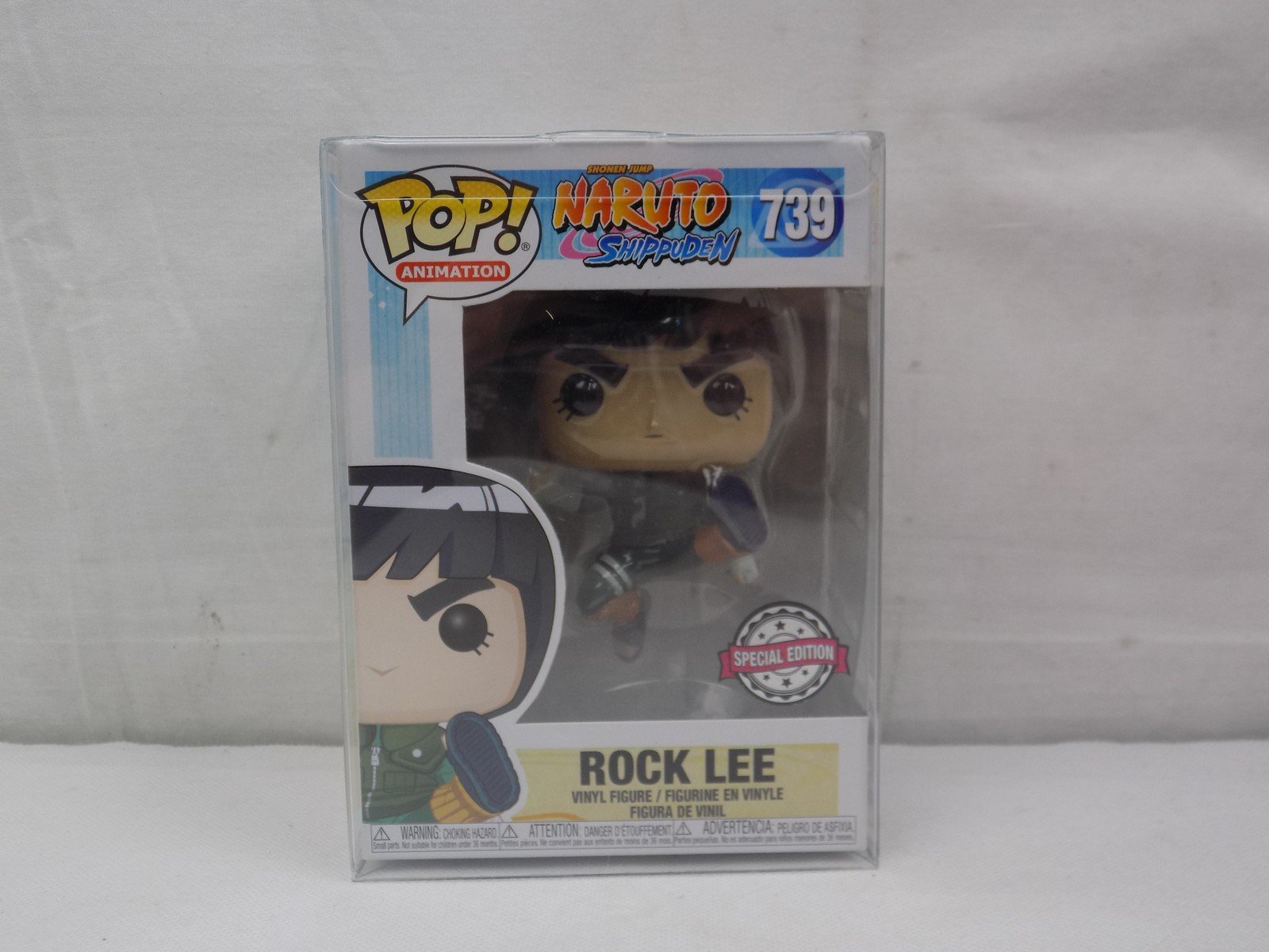 Brand New Funko Naruto Shippuden Rock Lee 739 Special Edition Pop ...