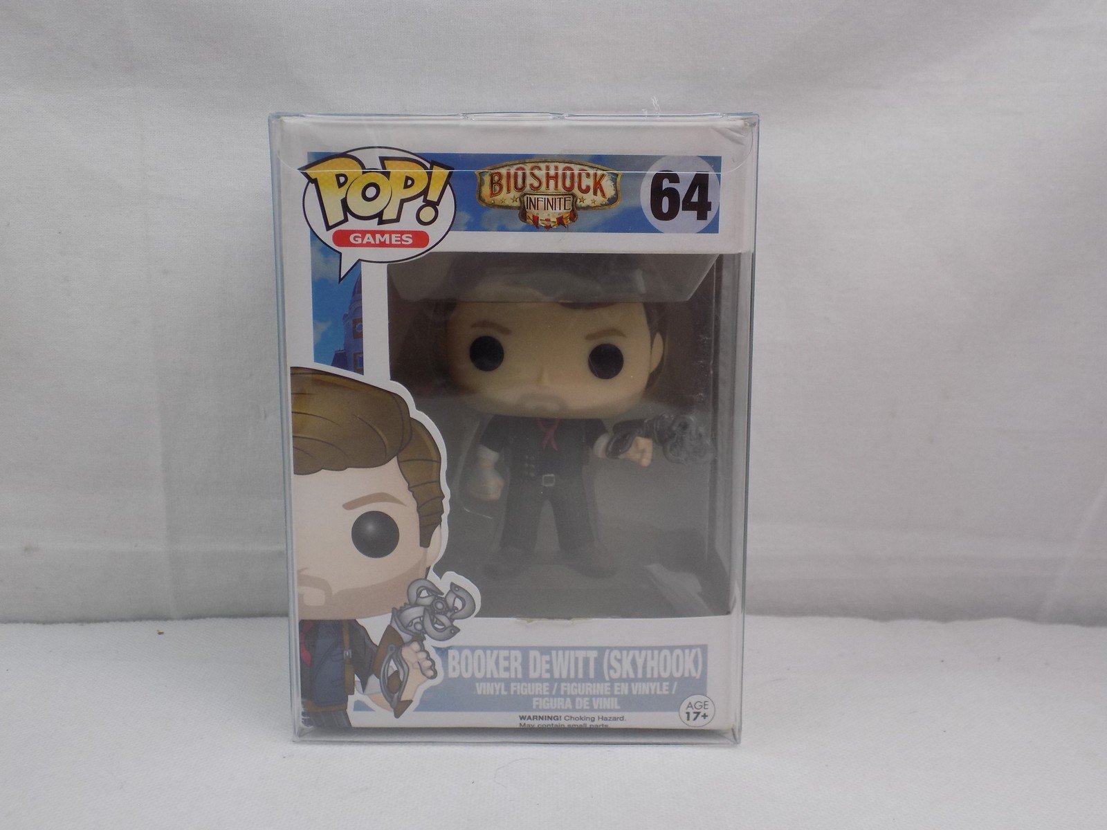 Brand New Funko Bioshock Booker DeWitt (Skyhook) 64 Pop Figure ...