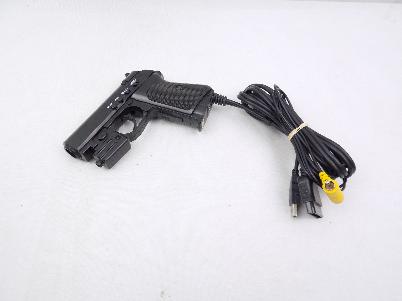 Playstation 2 PS2 Black Gun Con Pistol Controller - Starboard Games