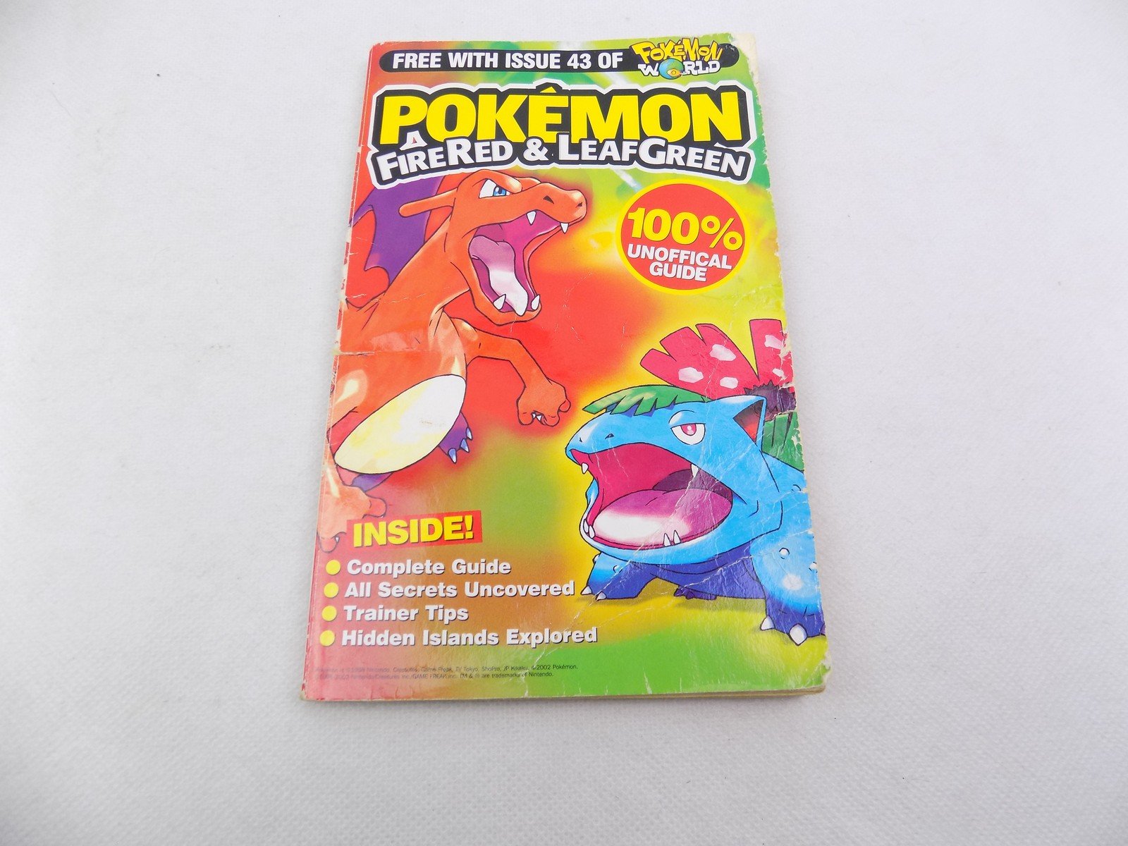 Pokemon FireRed & LeafGreen Unoffical Guide Book - Starboard Games