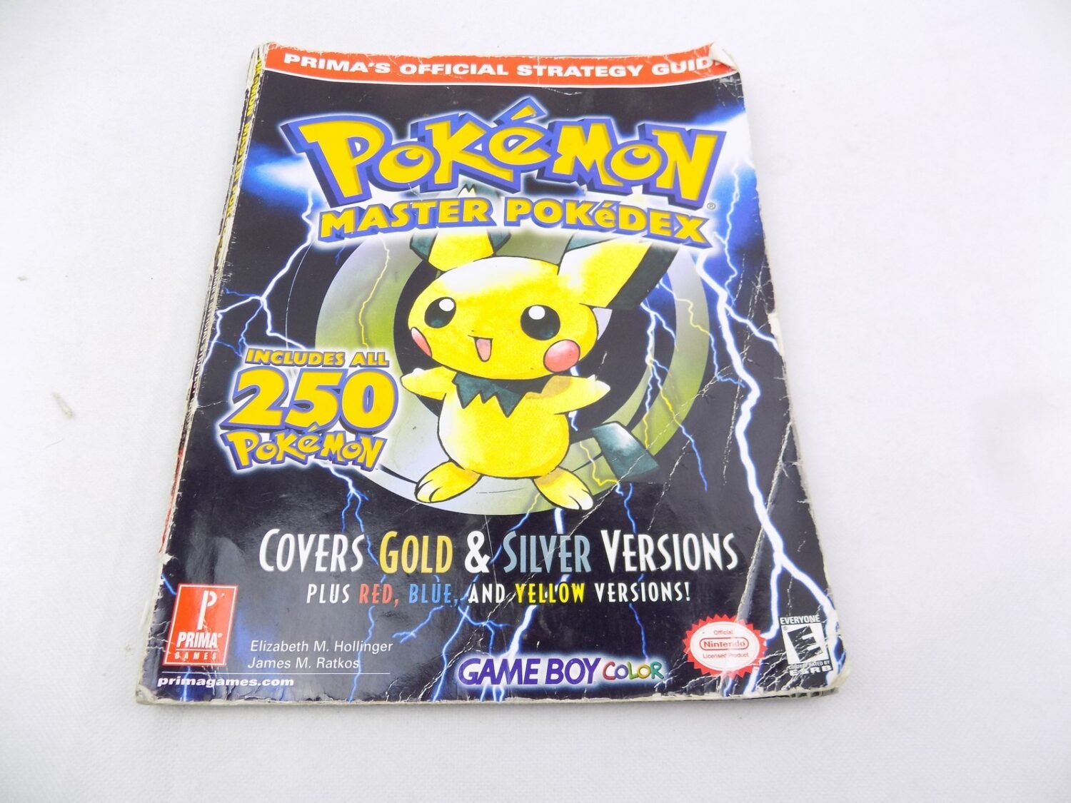 Pokemon Master PokeDex Prima Official Strategy Guide Book (Gold,Silver ...