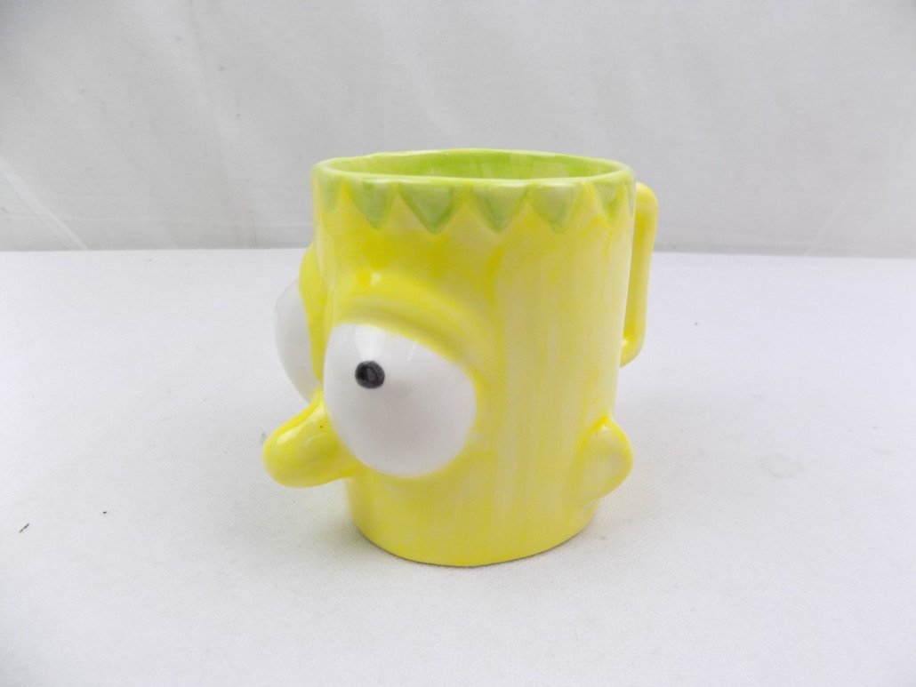 Bart Simpson Coffee Mug 1997 - Starboard Games