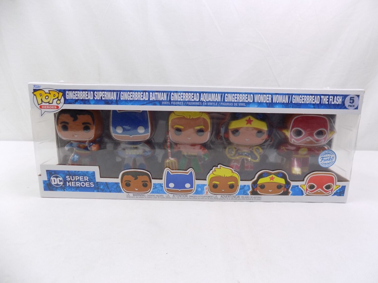 Brand New Funko Gingerbread Superman / Gingerbread Batman / Gingerbread ...