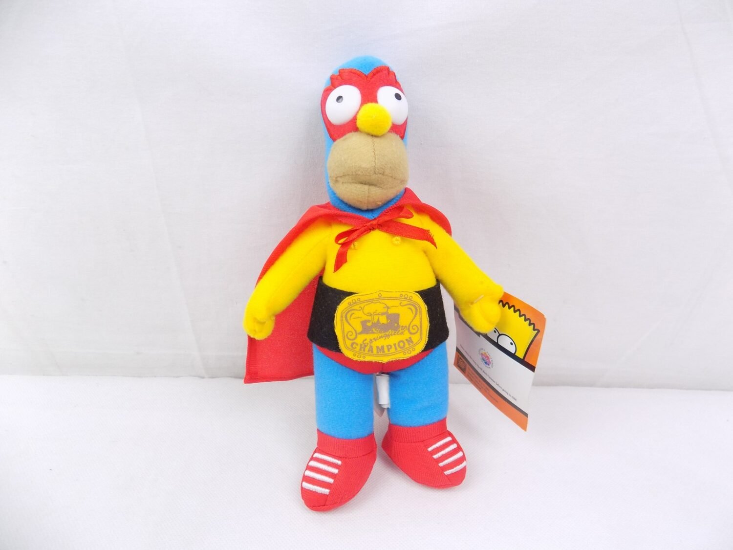 Brand New The Simpsons Homer Wrestler Champion Plush with Tag ...