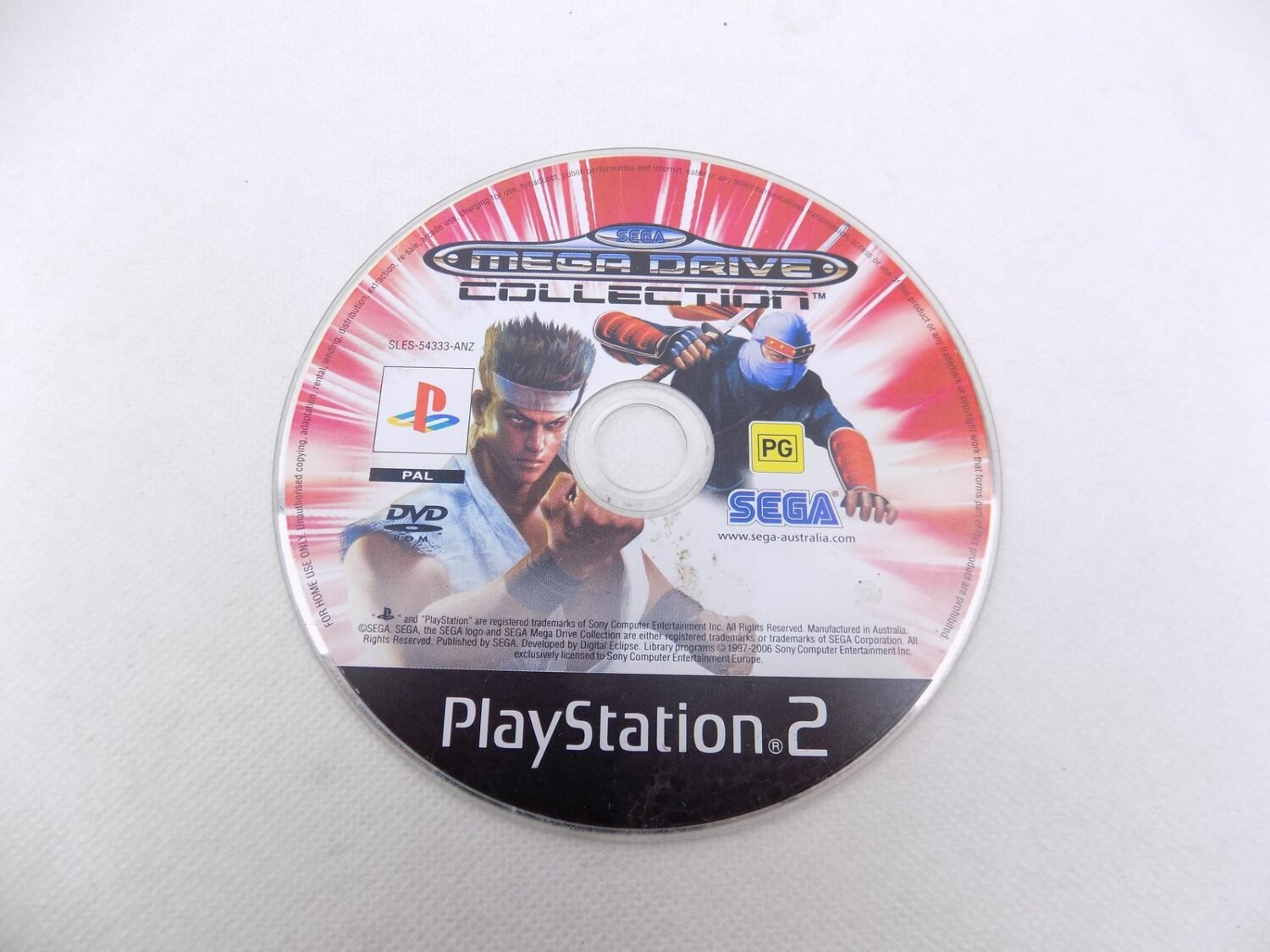 Mint Disc Only Playstation 2 PS2 Mega Drive Collection - Free Postage V ...