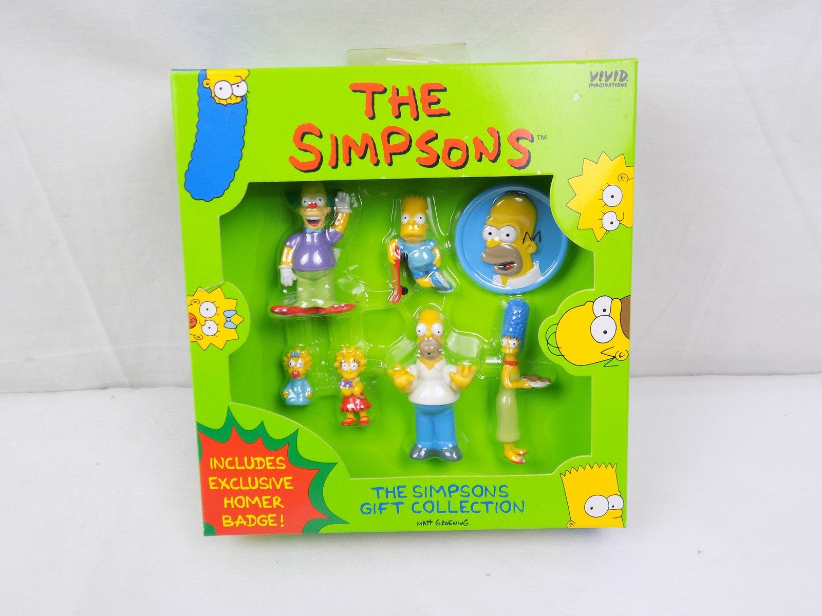 Brand New Sealed The Simpsons Gift Collection Homer Marge Krusty Bart ...