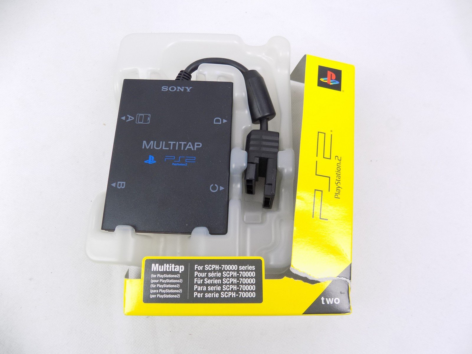 Playstation 2 PS2 Multitap 4 Player Slot Converter for Series SCPH ...