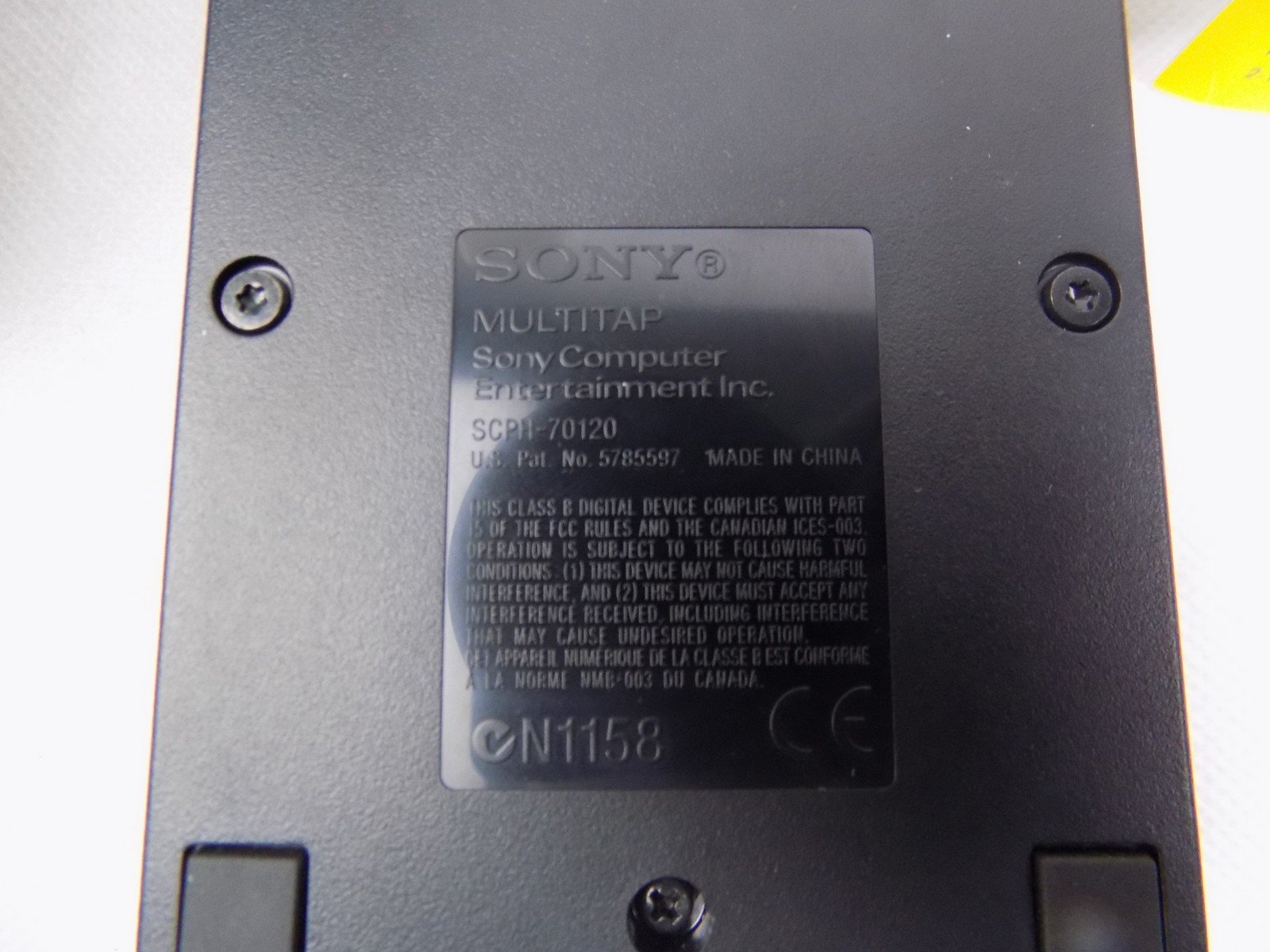 Playstation 2 PS2 Multitap 4 Player Slot Converter for Series SCPH ...