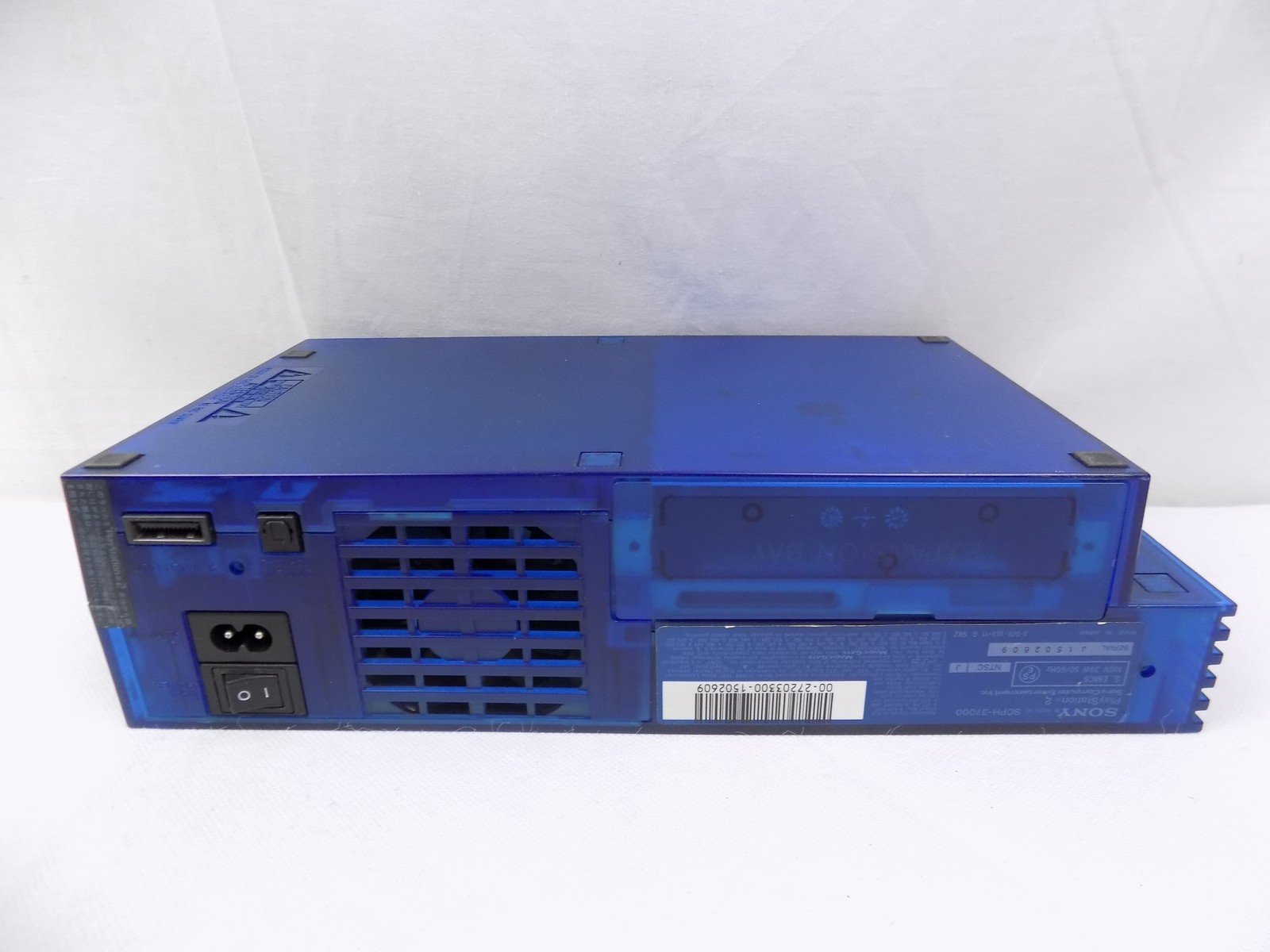 Playstation 2 PS2 Ocean Blue Japanese NTSC-J Console Bundle x2 ...