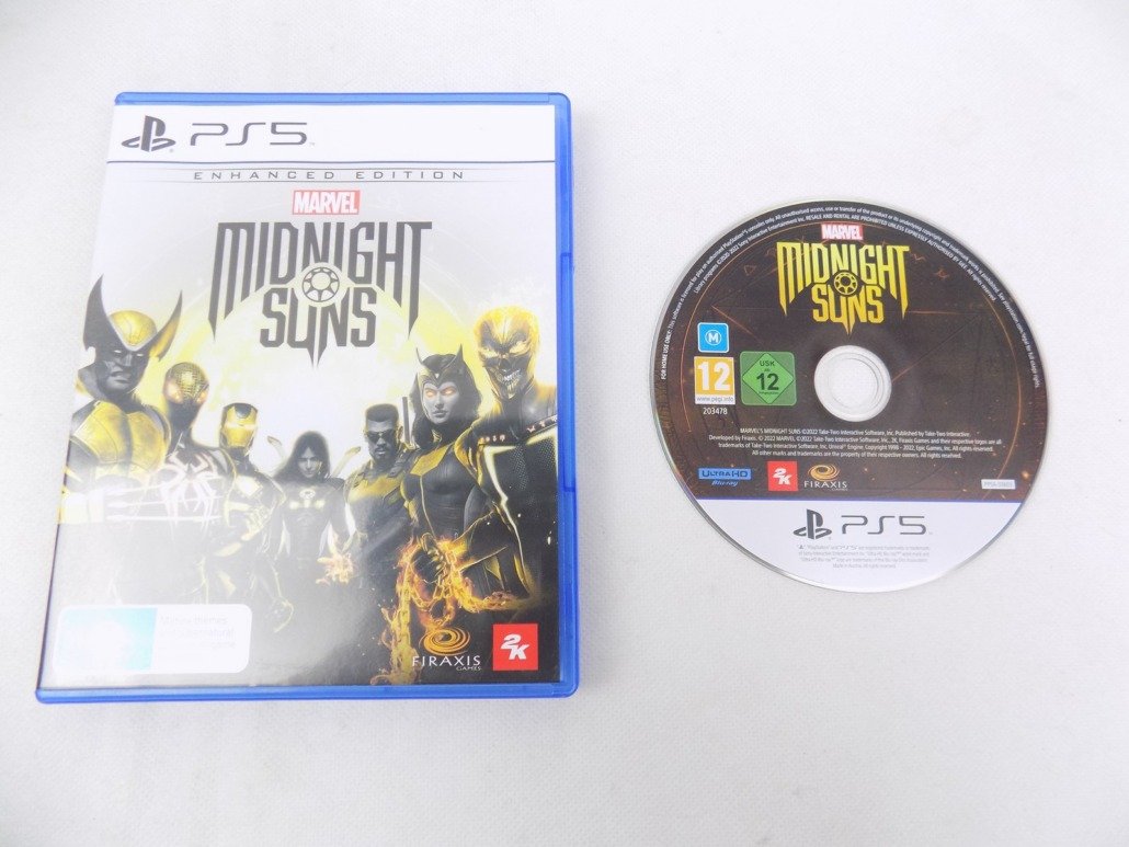 Mint Disc Playstation 5 PS5 Marvel Midnight Suns Enhanced Edition ...