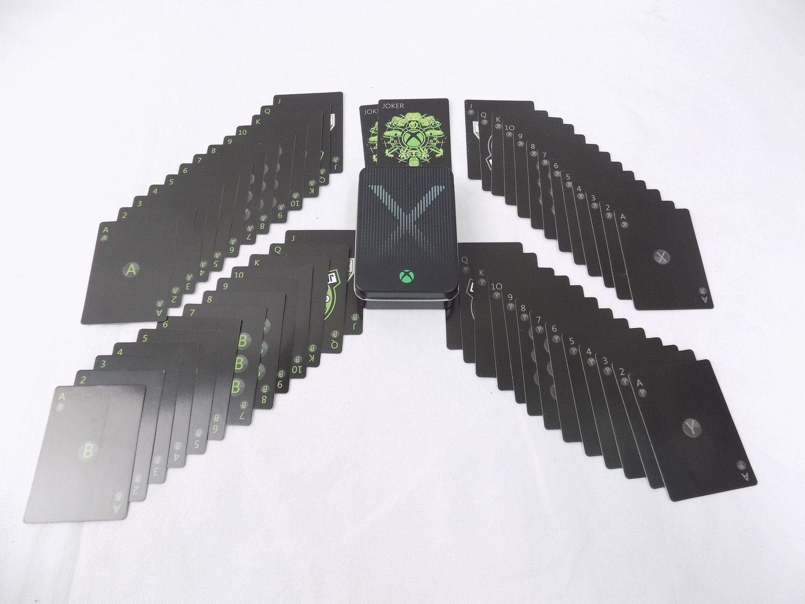 Xbox Playing Cards Loot with Tin - Starboard Games