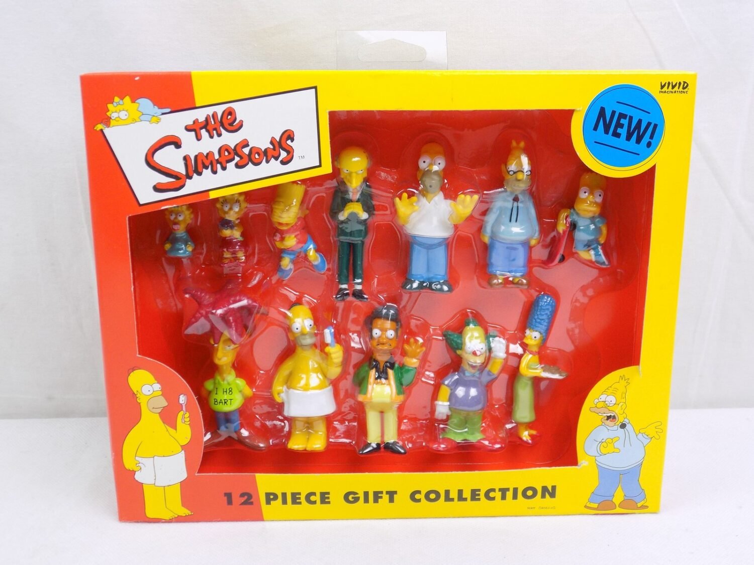 Brand New Sealed The Simpsons 12 Piece Gift Collection - Starboard Games