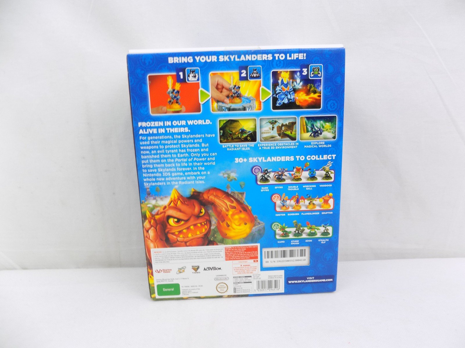 Brand New Sealed Nintendo 3DS Skylanders Spyro's Adventure Starter Pack ...