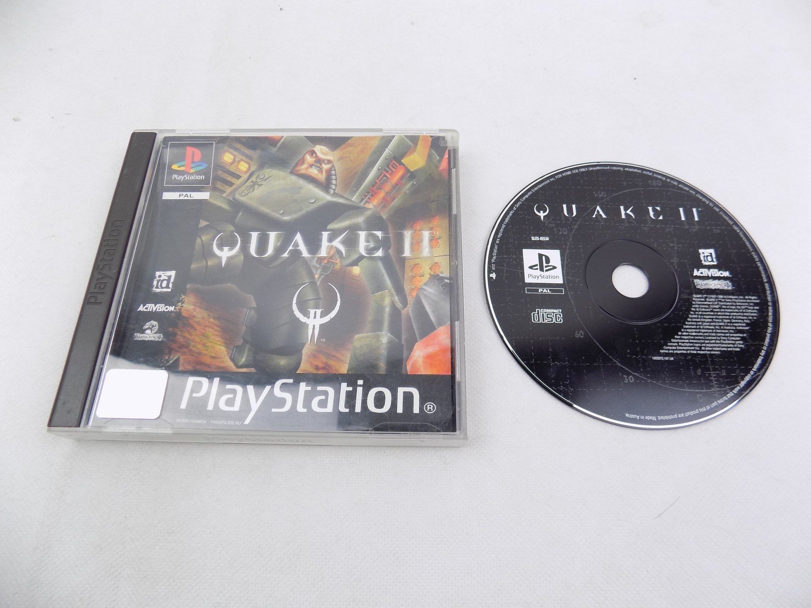 Mint Disc Playstation 1 Ps1 Quake II 2 - No Manual . - Starboard Games