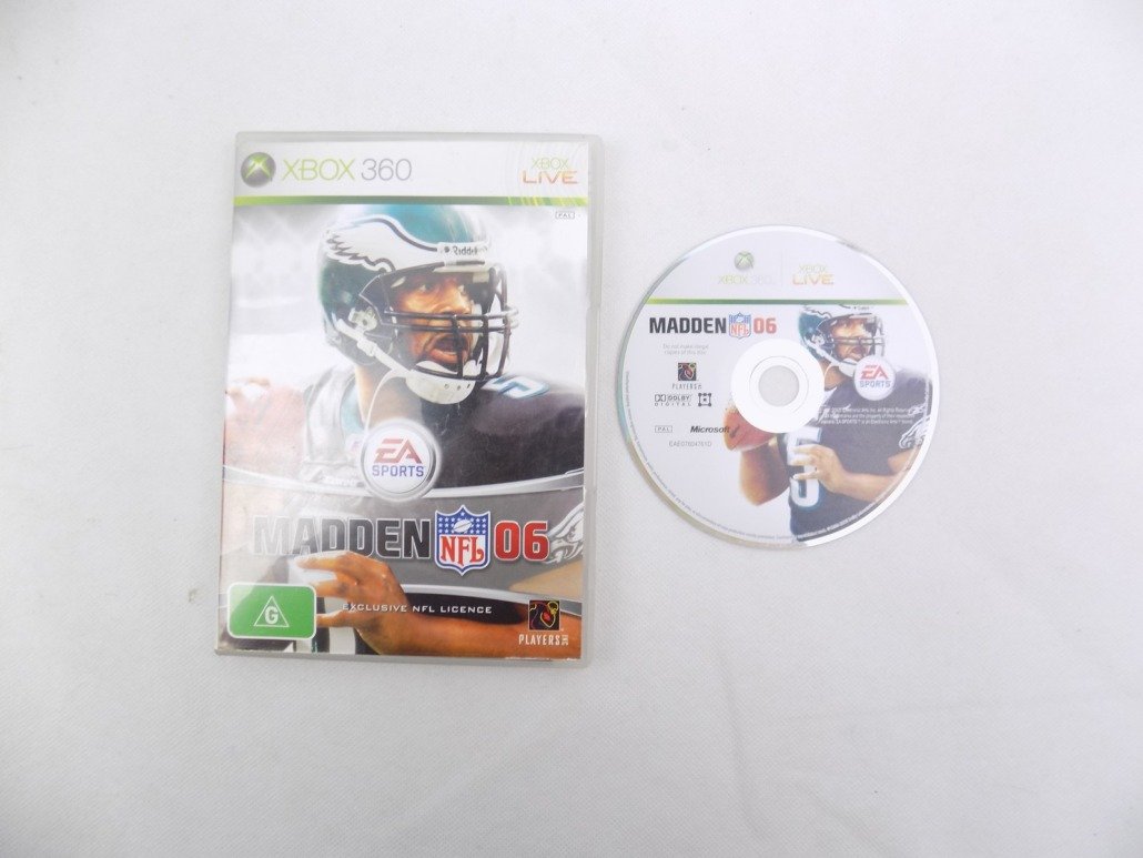 Mint Disc Xbox 360 Madden NFL 06 - No Manual Free Postage - Starboard Games