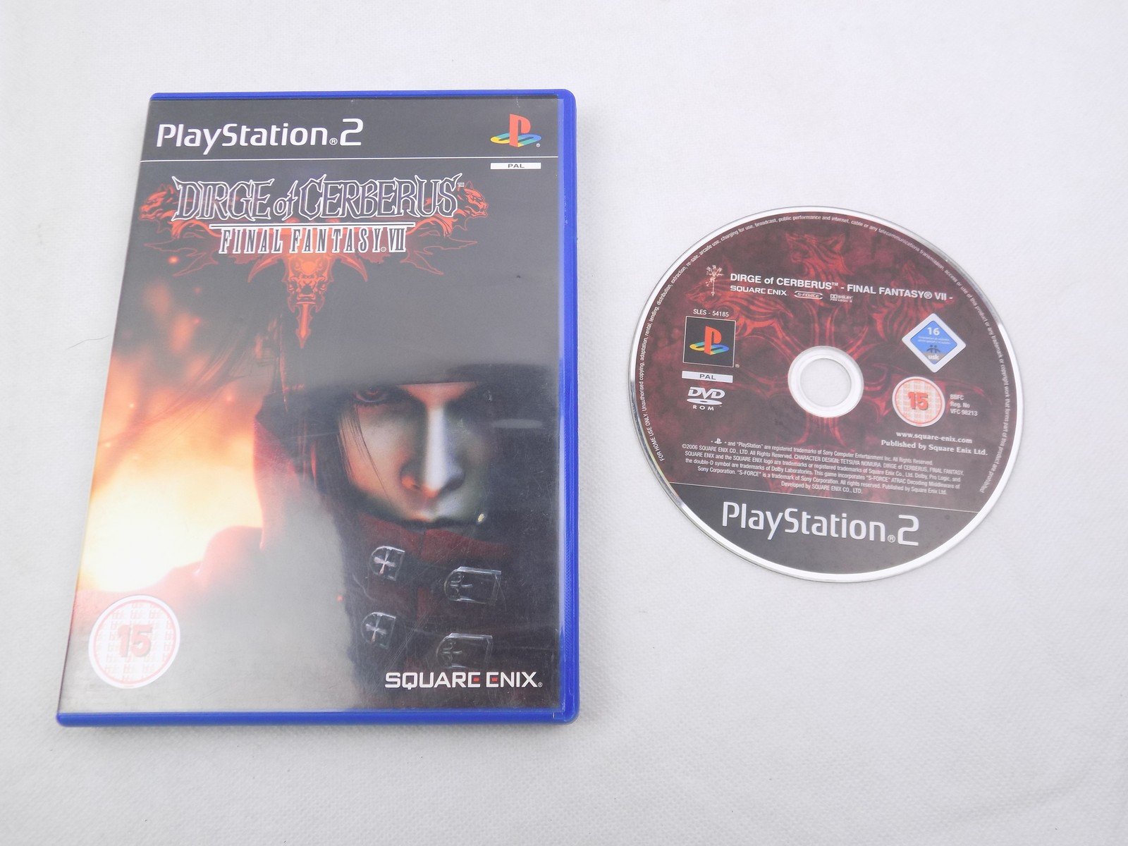 Mint Disc Playstation 2 Ps2 Dirge of Cerebus Final Fantasy VII FF7- No ...