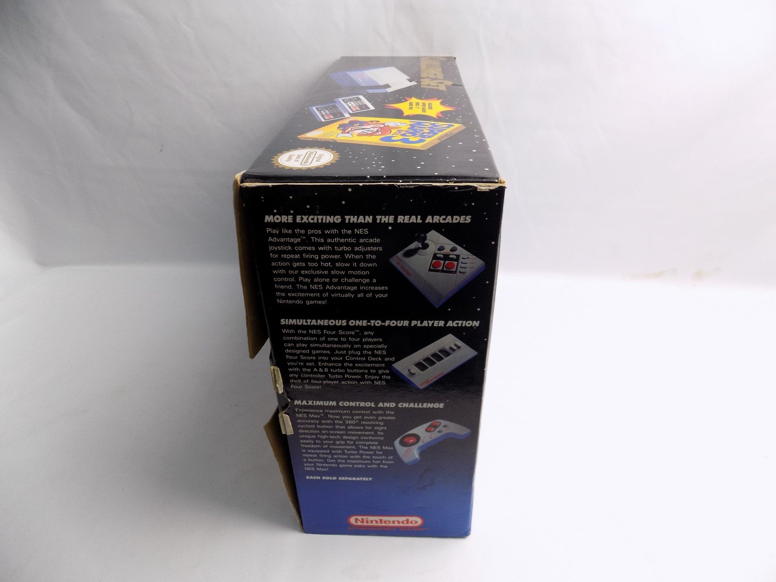 Like New Boxed Nintendo Entertainment NES Challenge Set Console + Super ...