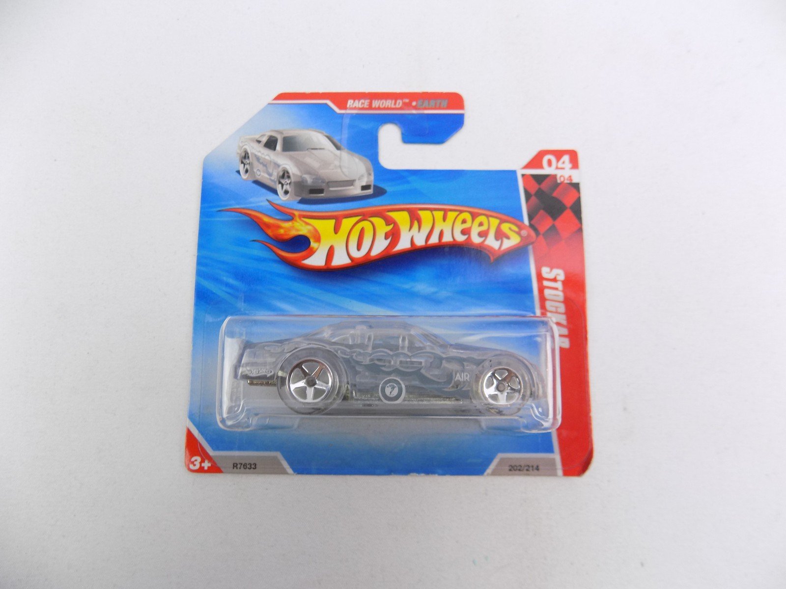 Brand New Sealed Hot Wheels Stockar Nascar Clear Short Card 04/04 ...