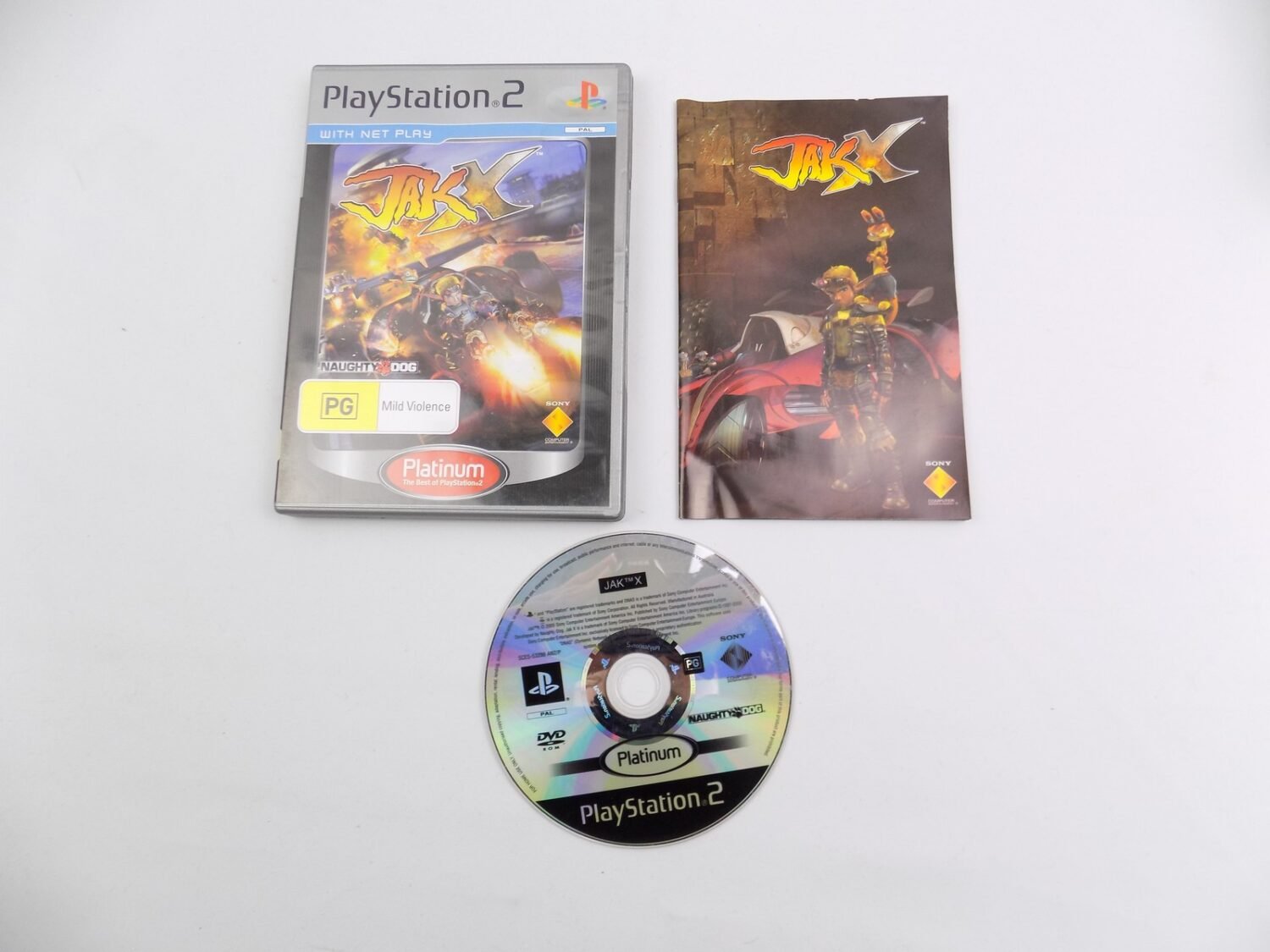Mint Disc Playstation 2 Ps2 Platinum Jak X - Inc Manual - Starboard Games