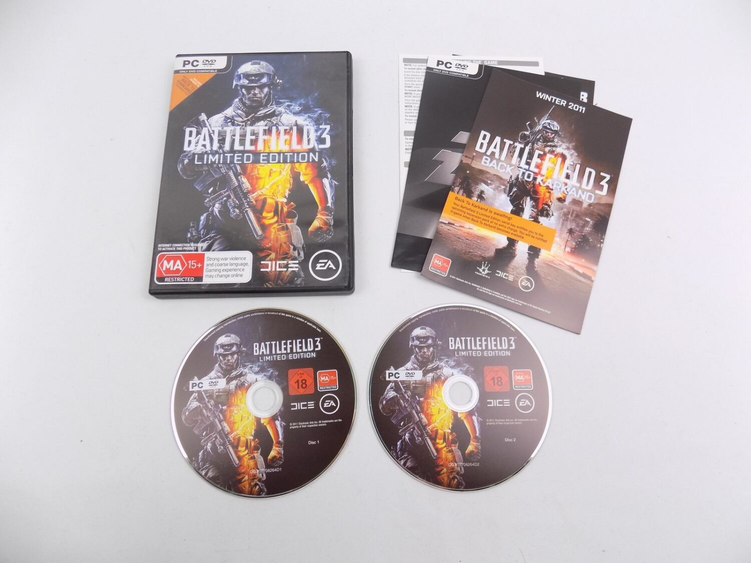 Mint Disc PC Battlefield 3 Limited Edition Free Postage - Starboard Games