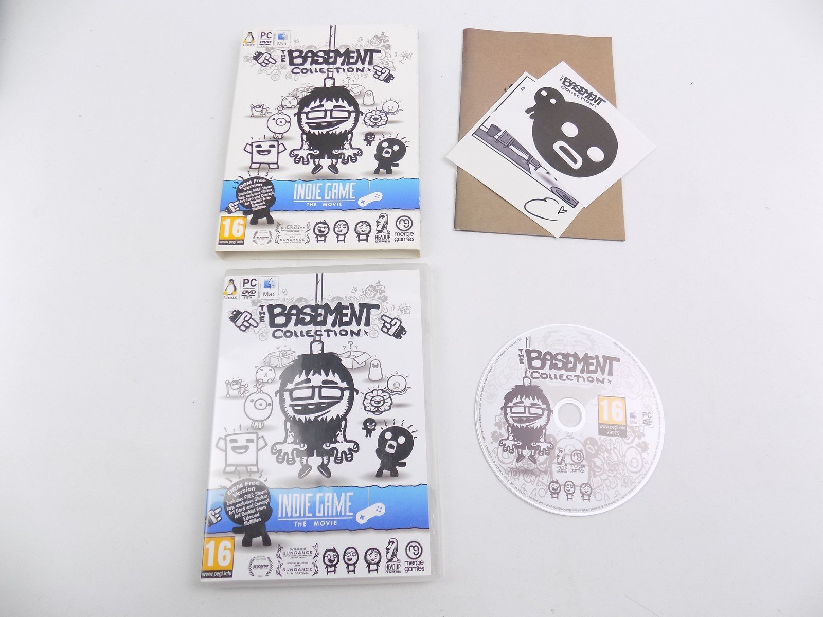 Mint Disc PC The Basement Collection + Indie Game Movie - Starboard Games