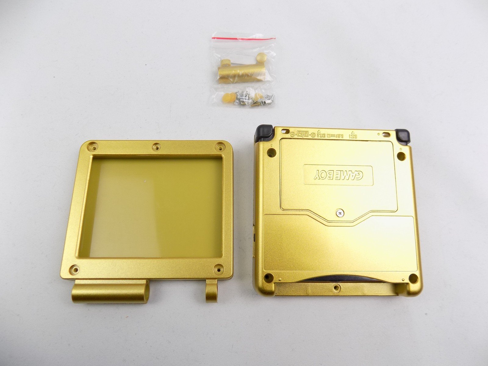 Brand New Gameboy Advance GBA SP Golden Tri Force Zelda Shell Housing ...
