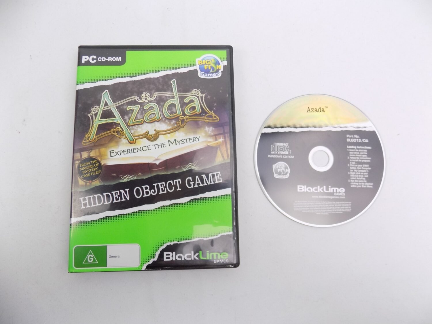 Mint Disc PC Azada Experience The Mystery Hidden Object Game ...