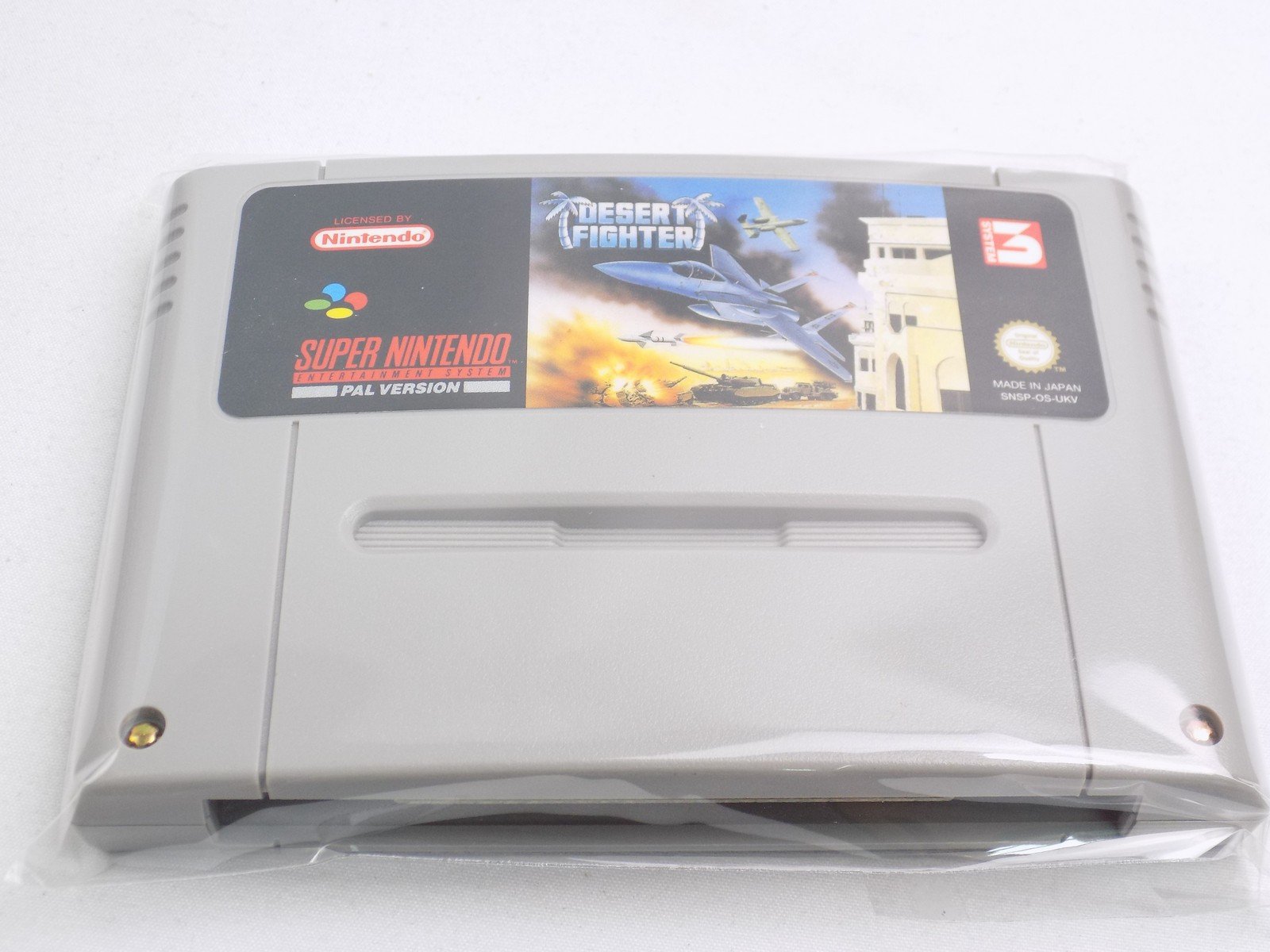 Super Nintendo SNES Desert Fighter - PAL - Grade A - Starboard Games