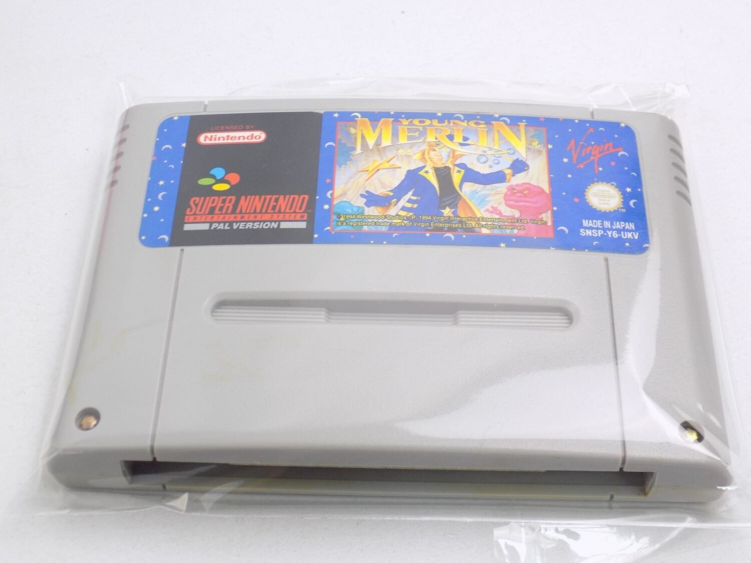 Super Nintendo SNES Young Merlin - PAL - Grade A - Free Postage ...