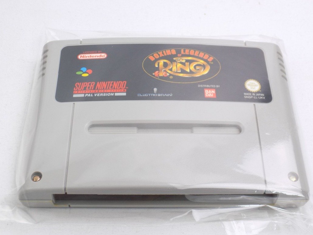 Super Nintendo SNES Boxing Legends of the Ring - PAL - Grade A - Free ...