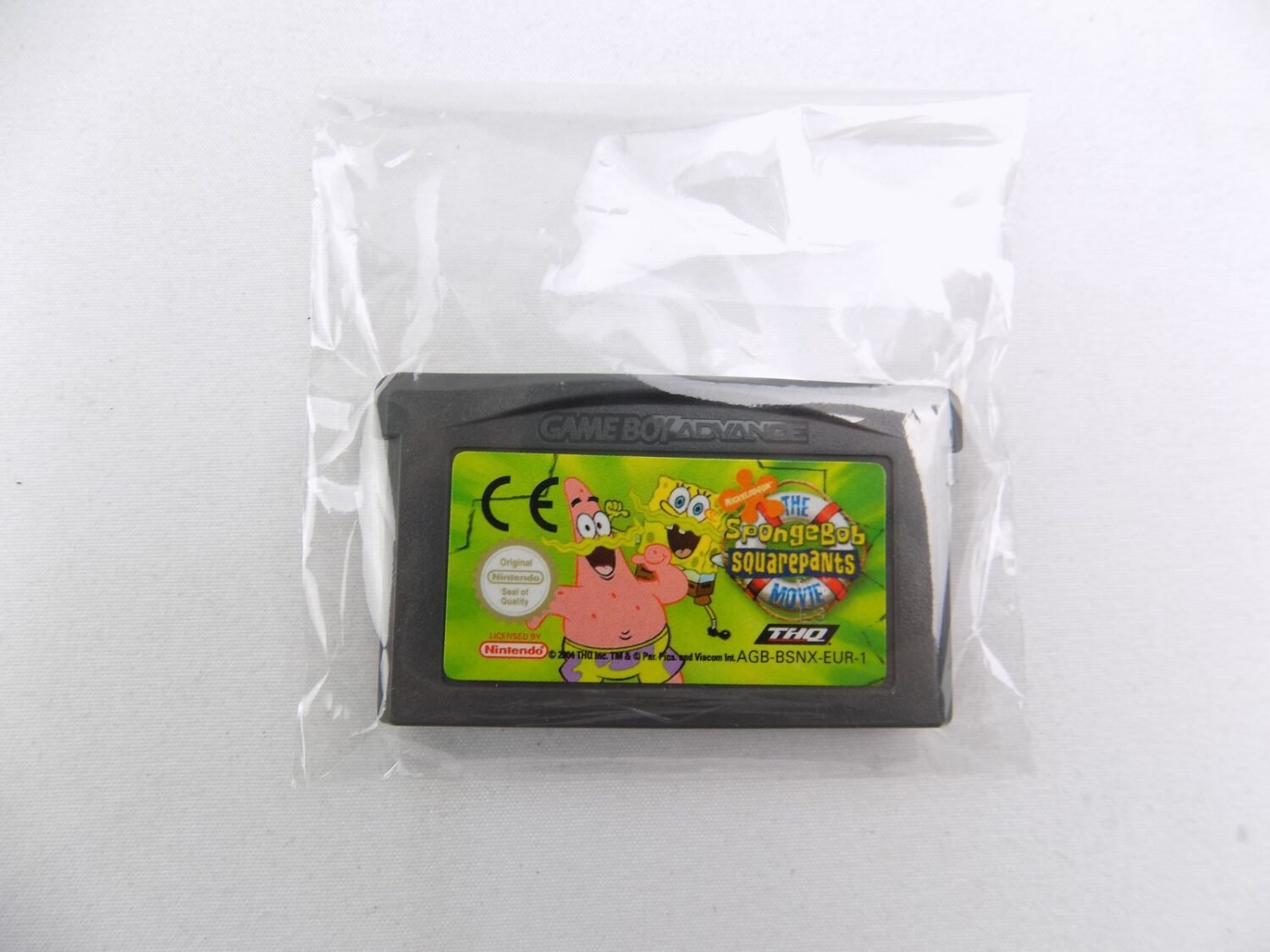 Nintendo Gameboy Advance GBA The SpongeBob Squarepants The Movie - PAL ...