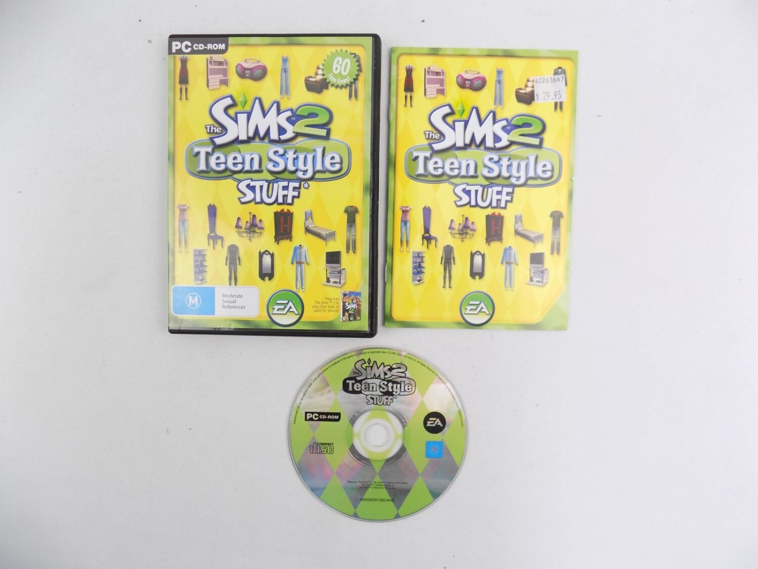 Mint Disc PC Sims 2 Teen Style - Inc Manual - Starboard Games